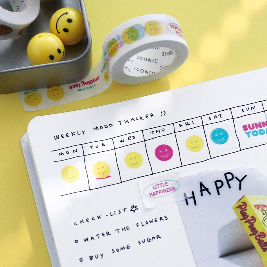 Collect masking tape 15mm 001 Smiley