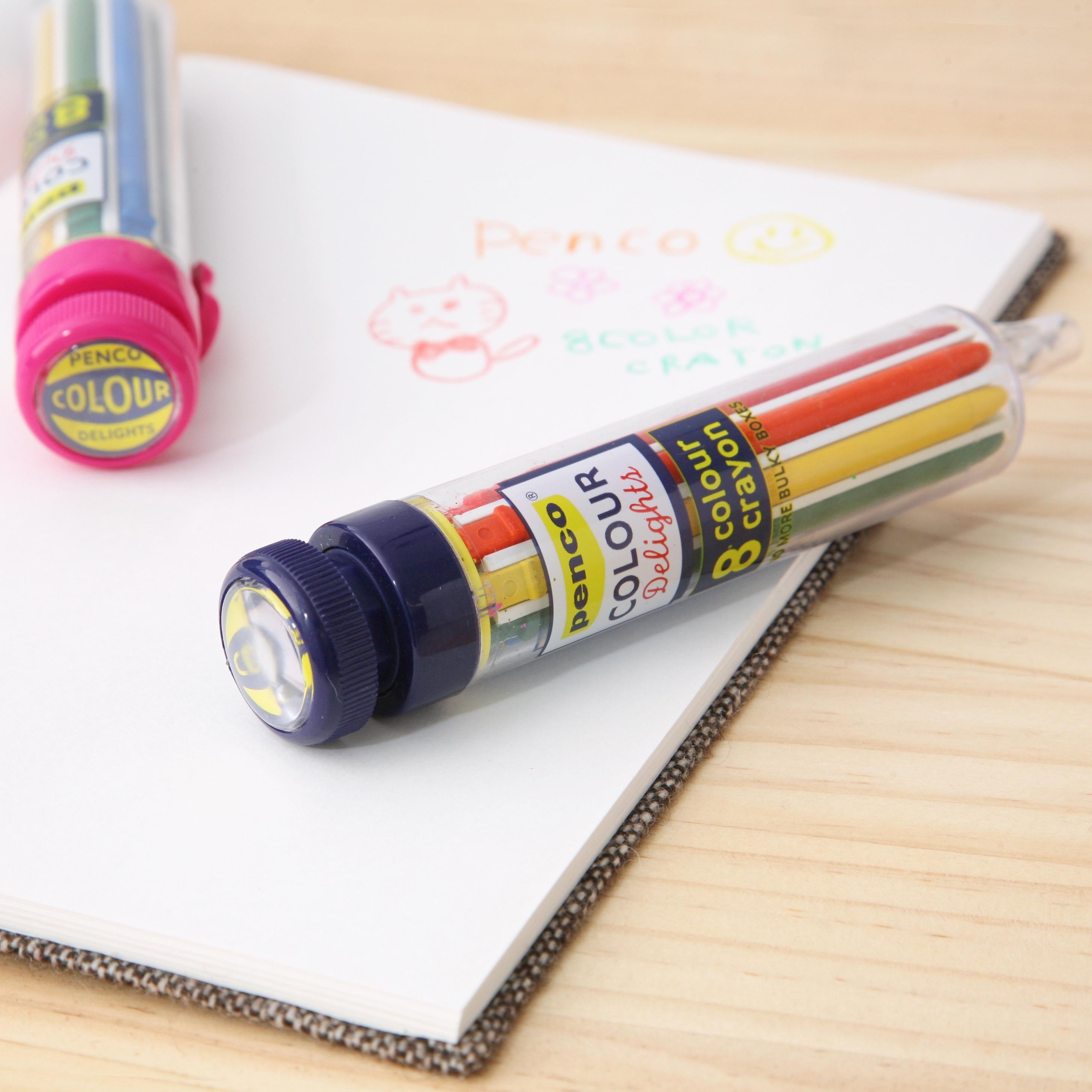 8 Colour Crayon Ivory