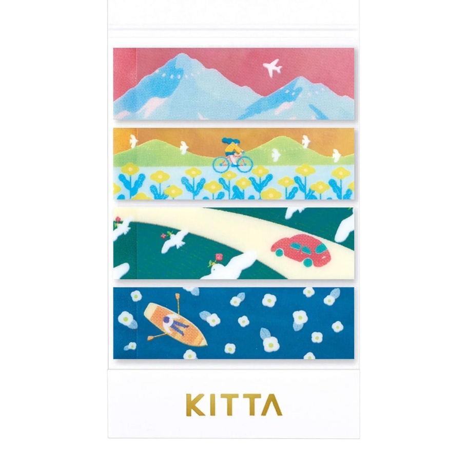 KITTA Clear Sticky Note Landscape